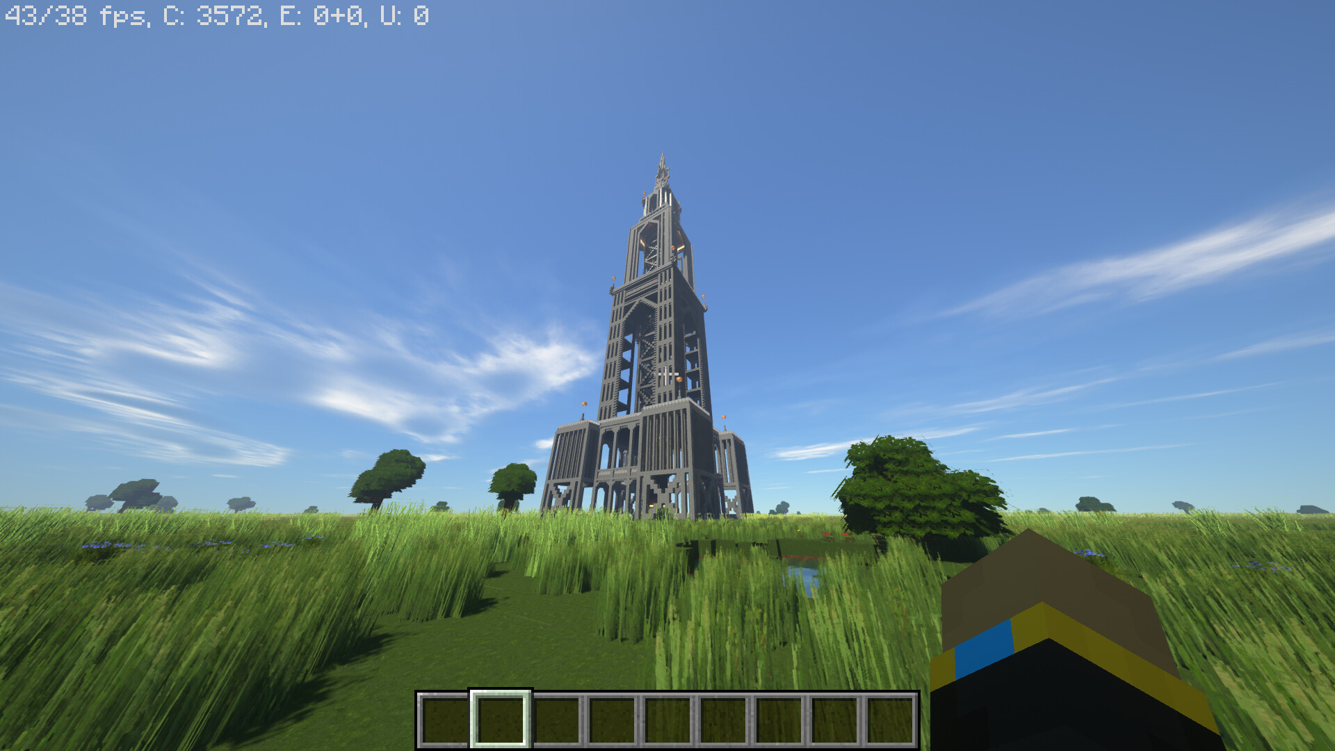 1800s Tower Design Minecraft Map