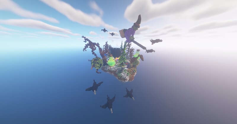 🎃 HALLOWEEN 🎃 Witch Potions - AliensBuilds 🧪 Minecraft Map