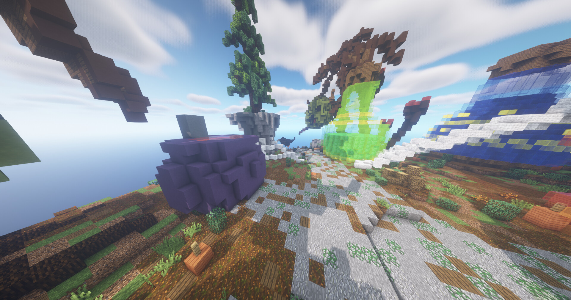 🎃 HALLOWEEN 🎃 Witch Potions - AliensBuilds 🧪 Minecraft Map