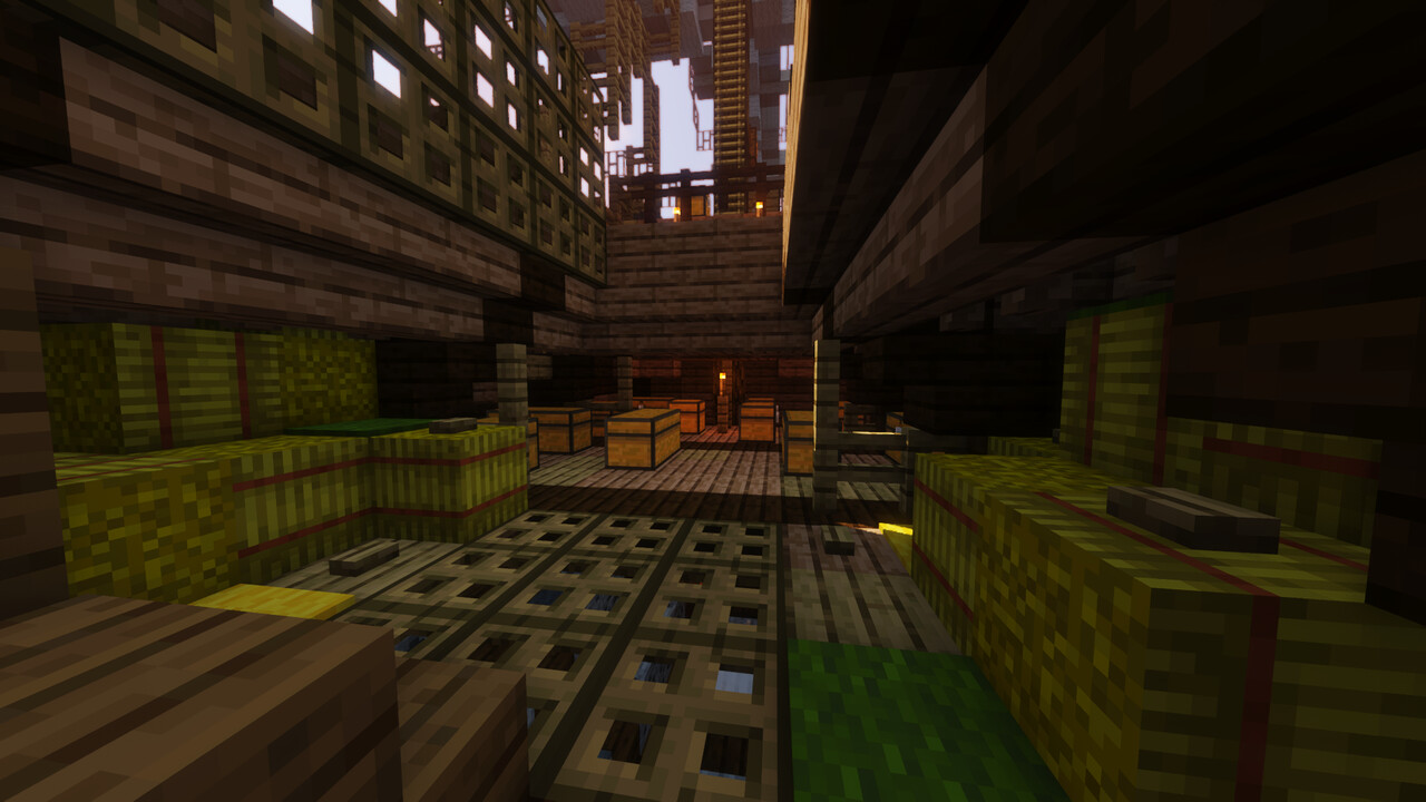 medieval ship - bateau médiéval - mittelalterliches Schiff Minecraft Map