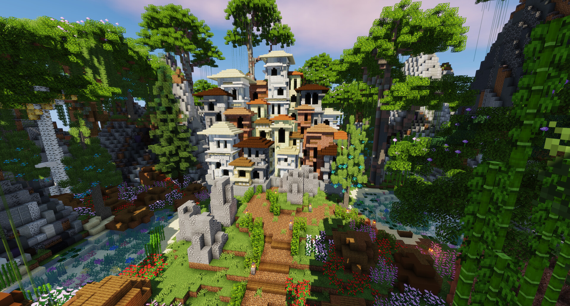 Dream Tower Build Minecraft Map