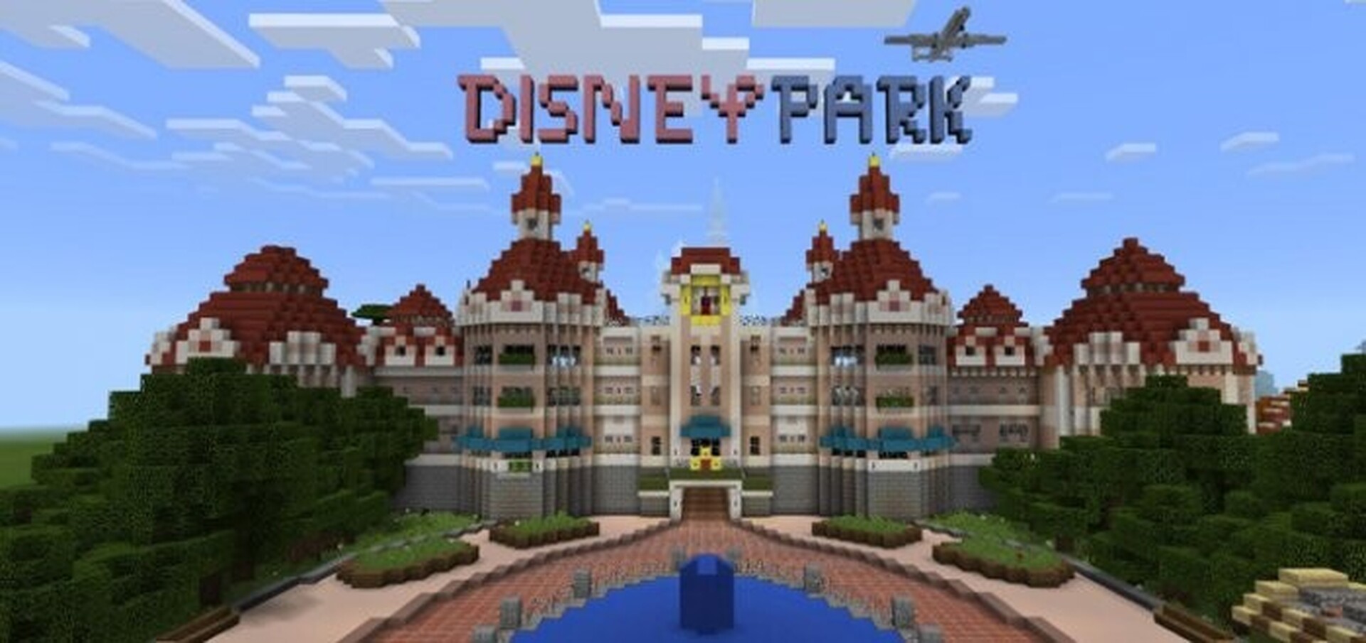 Walt Disney Park Minecraft Map