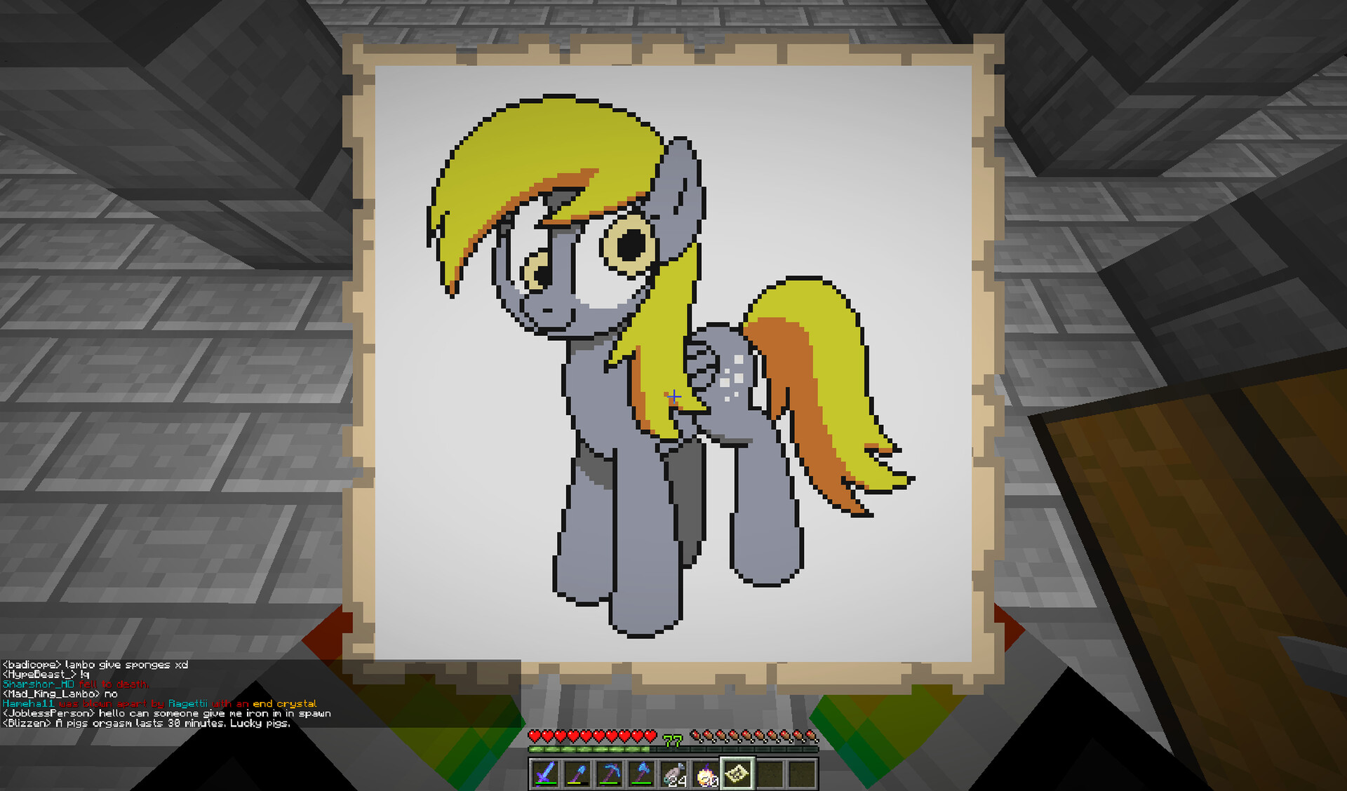 Derpy Hooves Map Art Minecraft Map