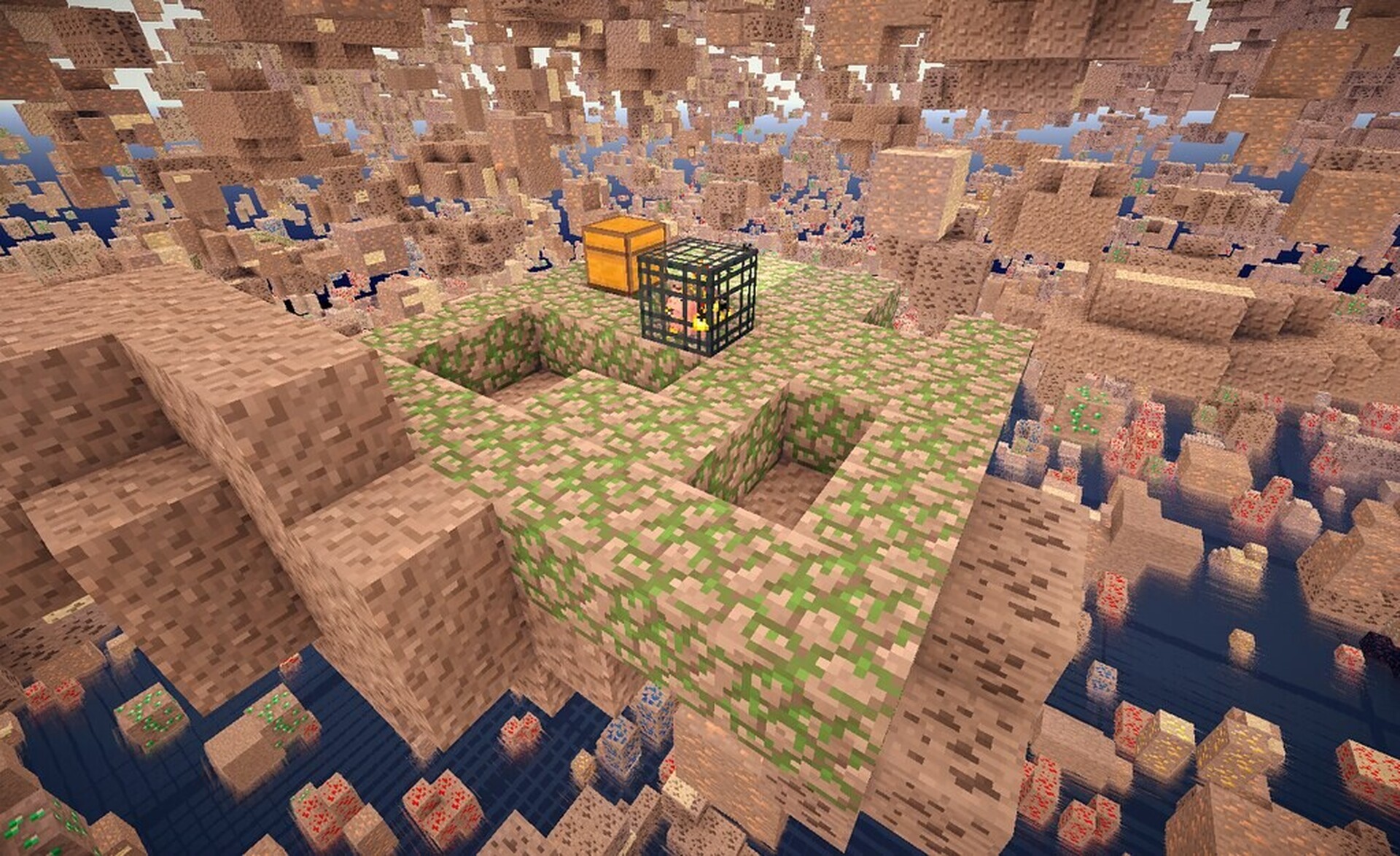 礦物風暴 (Mineral storms ) [1.4-1.4.7] Minecraft Map