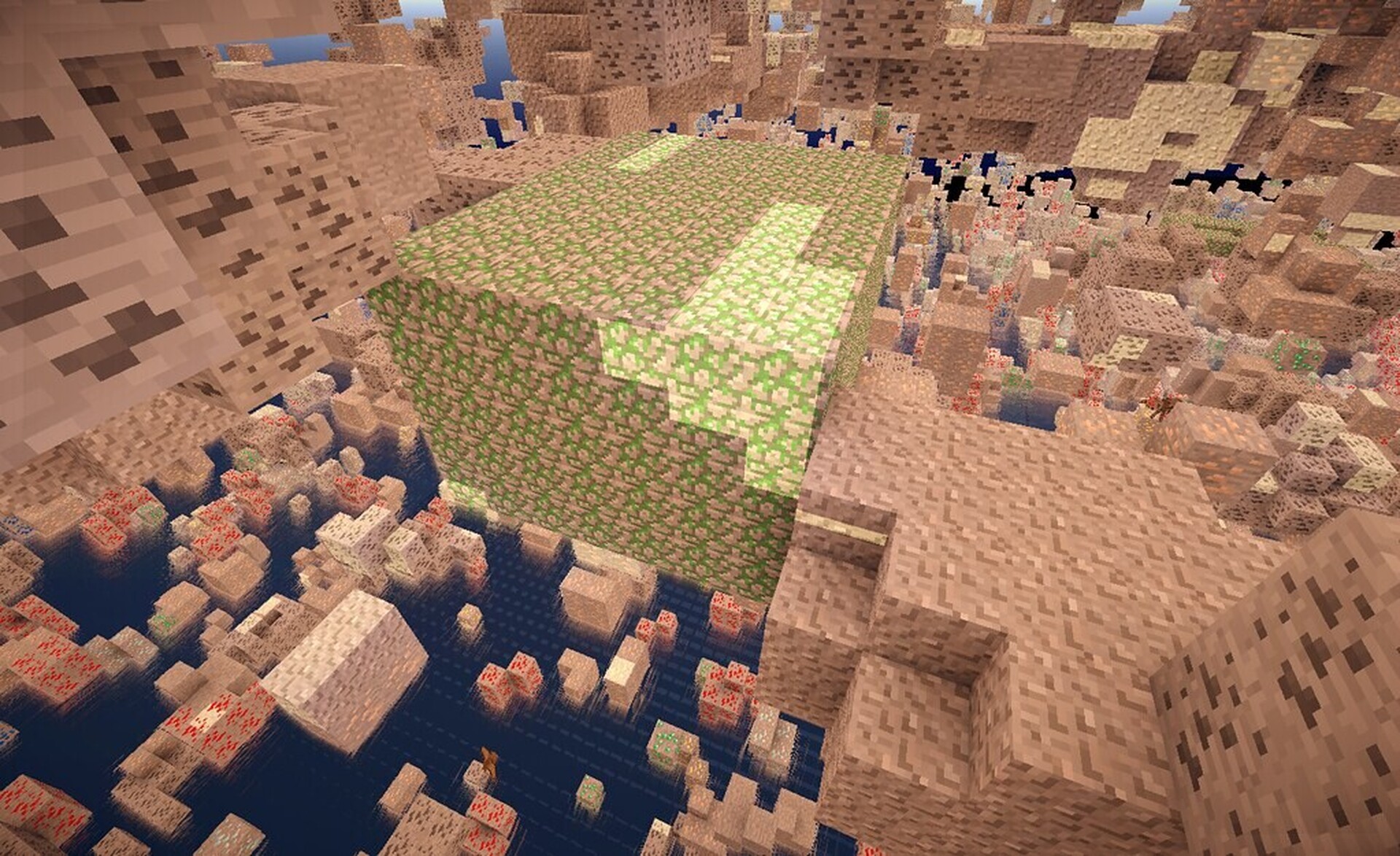 礦物風暴 (Mineral storms ) [1.4-1.4.7] Minecraft Map