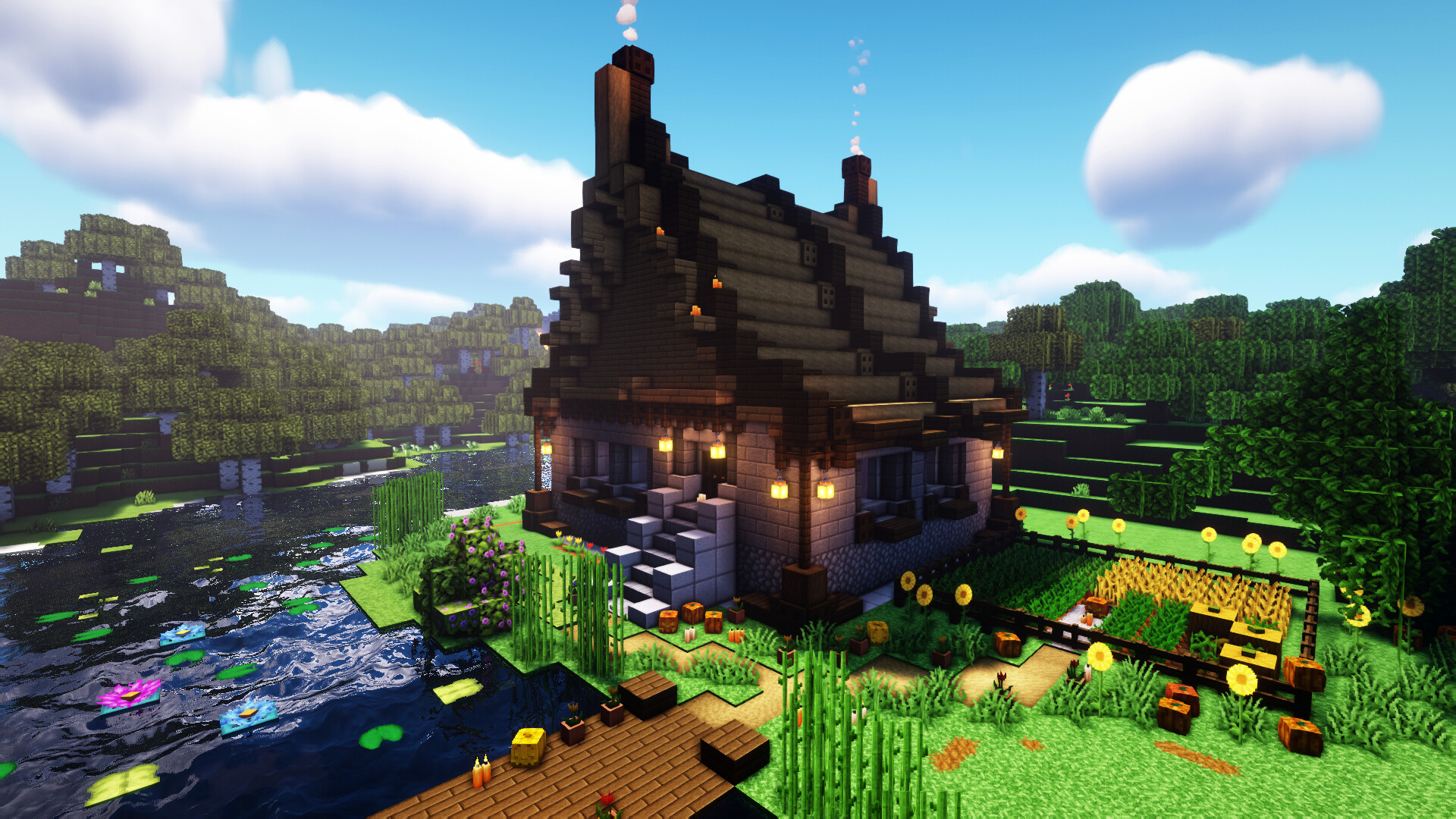 How to: Survival House / Base | Guide | 1.17.1 Minecraft Map