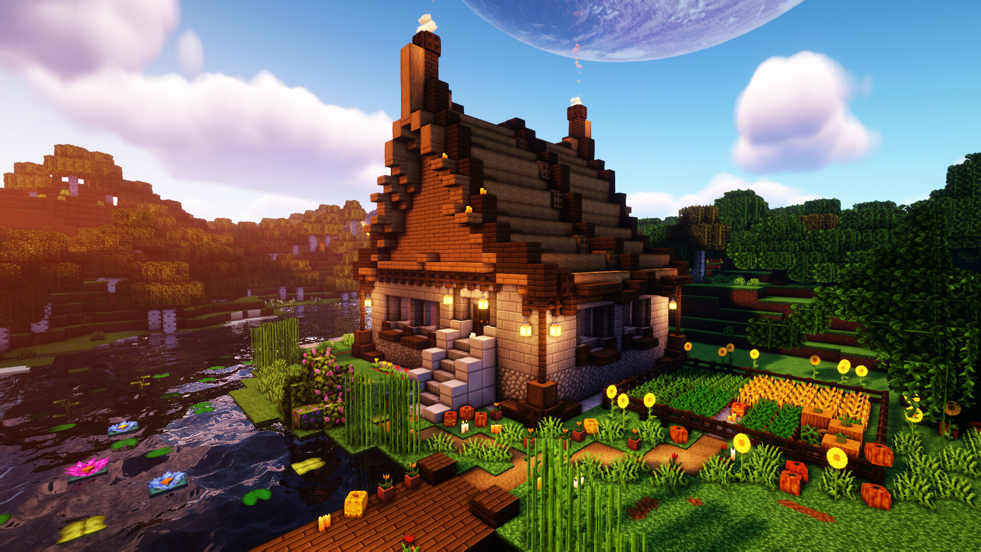 How to: Survival House / Base | Guide | 1.17.1 Minecraft Map