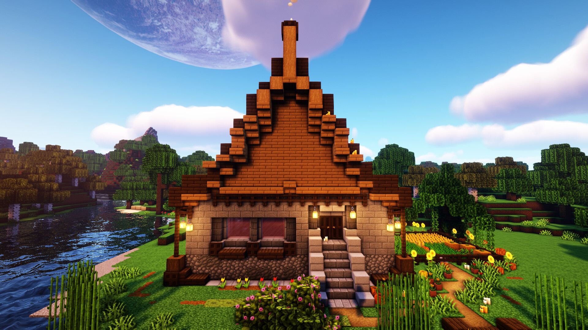 How to: Survival House / Base | Guide | 1.17.1 Minecraft Map