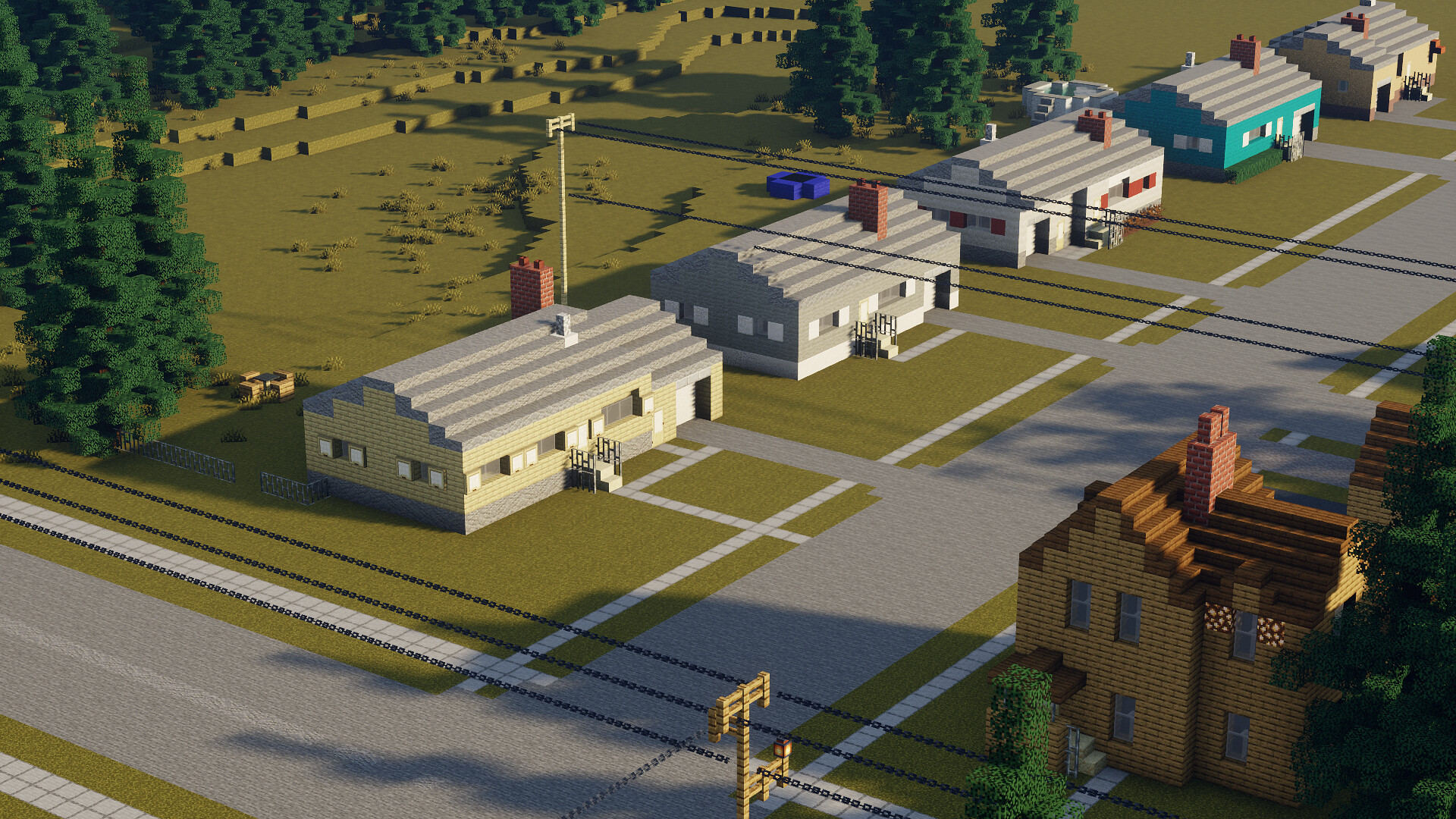 Realistic Post-War Ranch Houses - Vermont, 1957 Minecraft Map