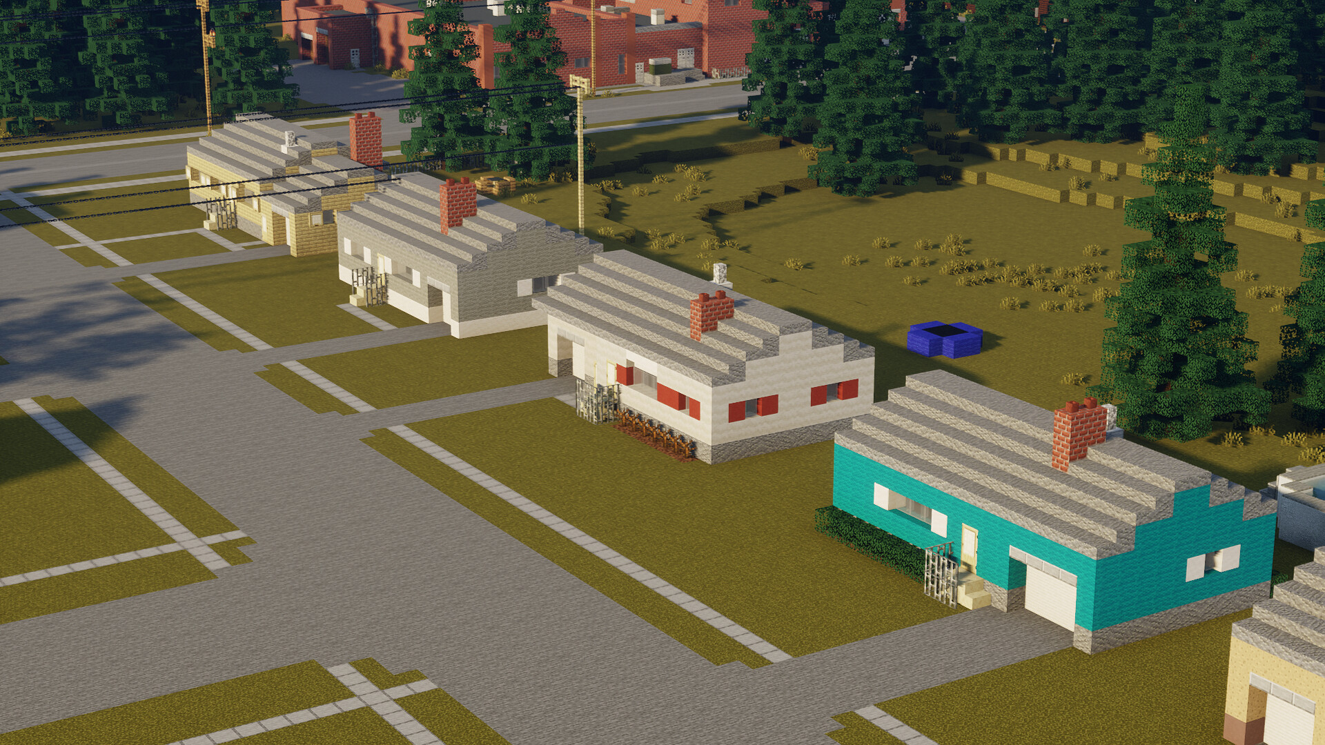 Realistic Post-War Ranch Houses - Vermont, 1957 Minecraft Map