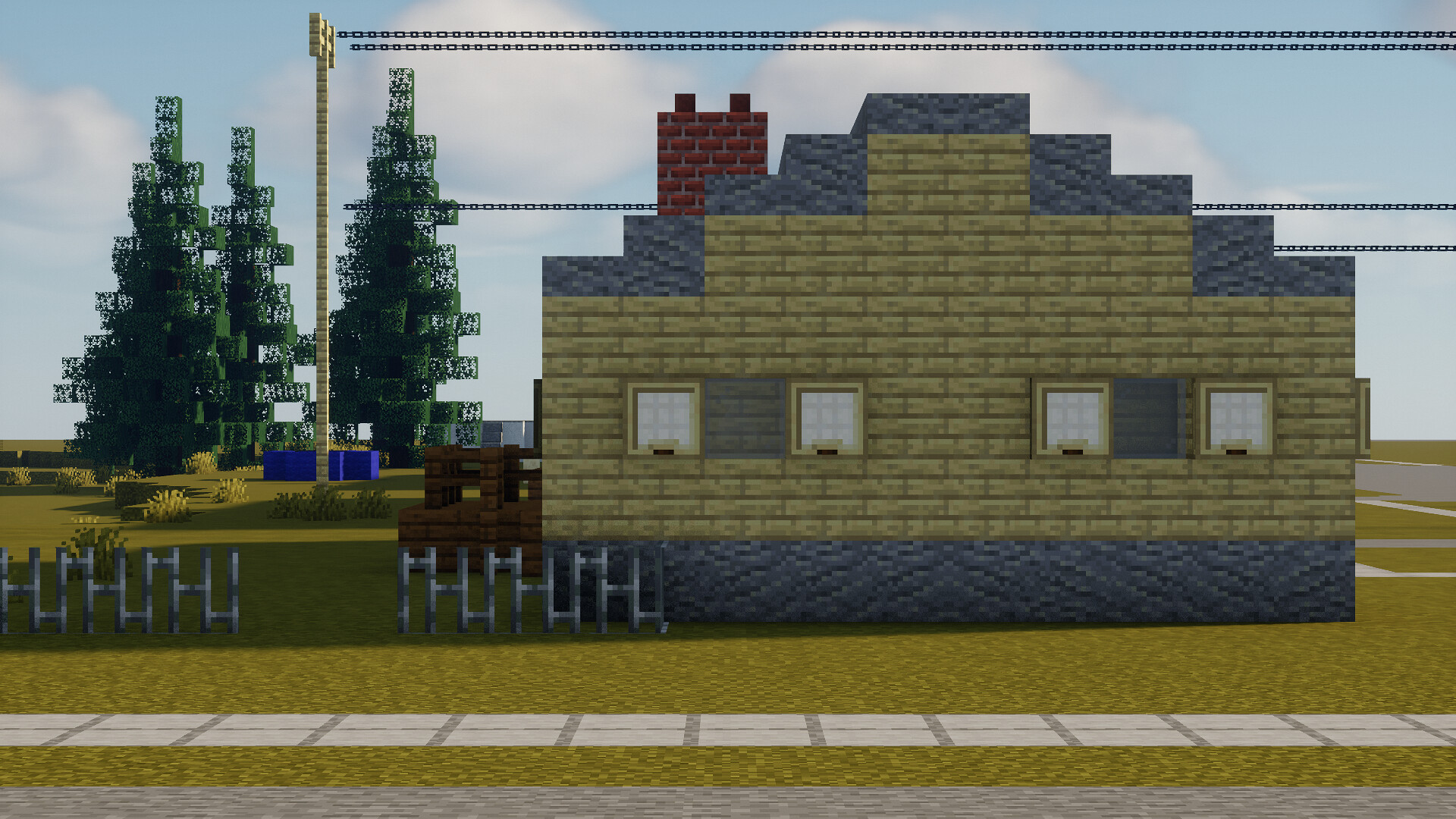 Realistic Post-War Ranch Houses - Vermont, 1957 Minecraft Map