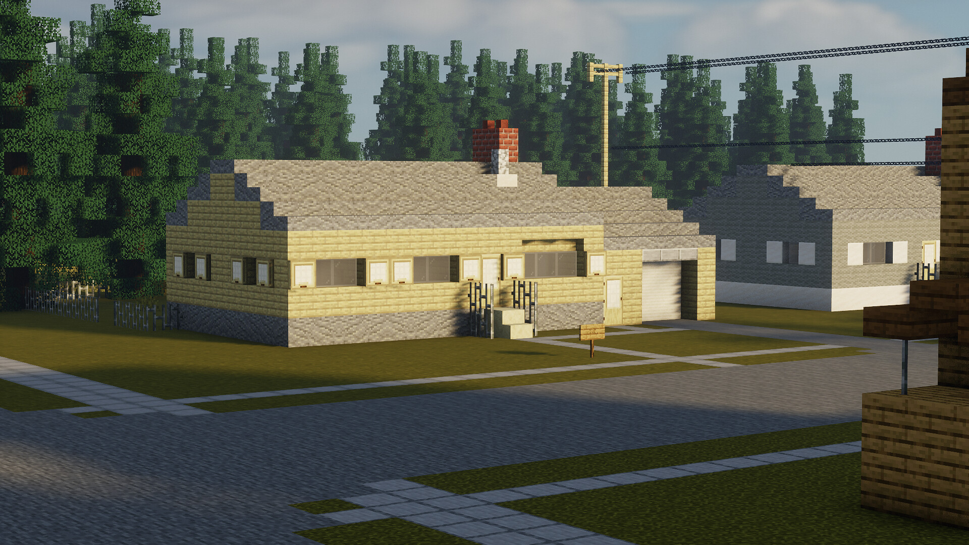 Realistic Post-War Ranch Houses - Vermont, 1957 Minecraft Map