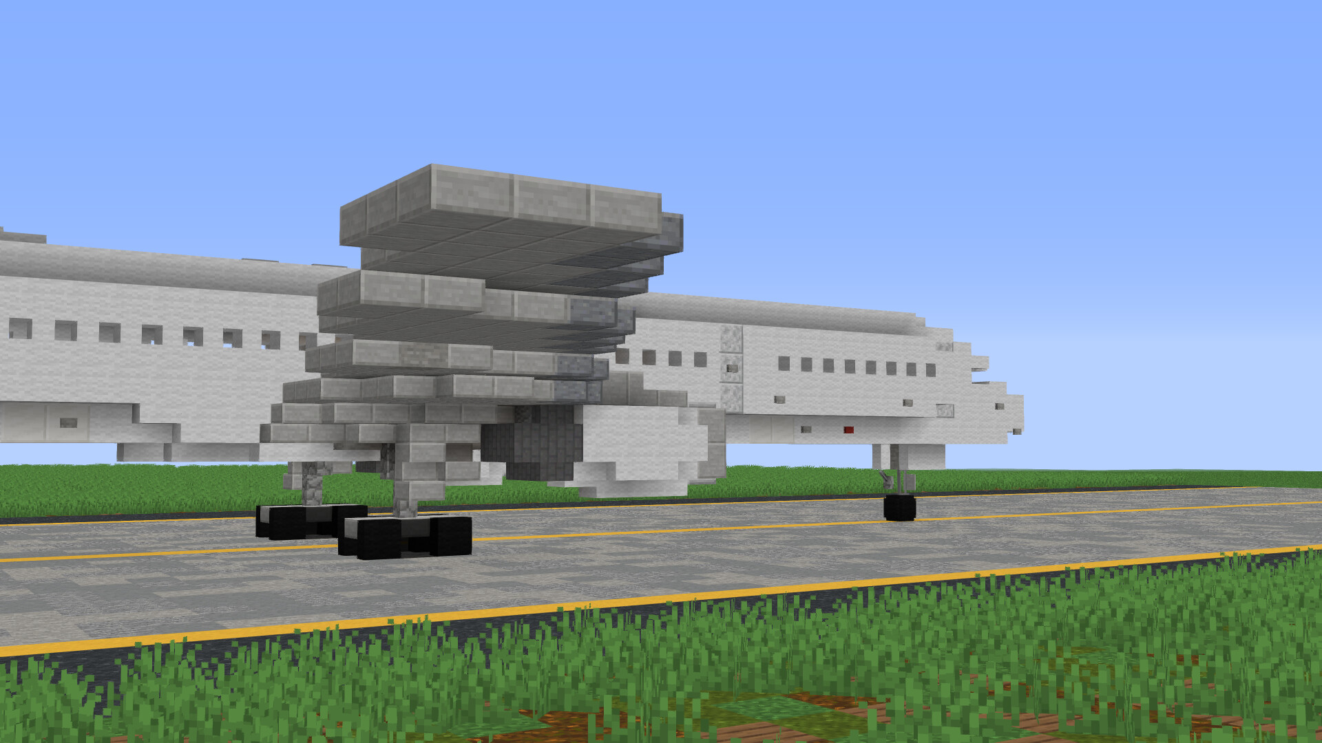 Boeing 757-200 - 1.25:1 Scale Minecraft Map
