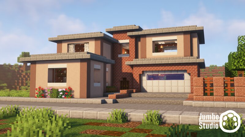 A Modern House #05 - Map Minecraft Map