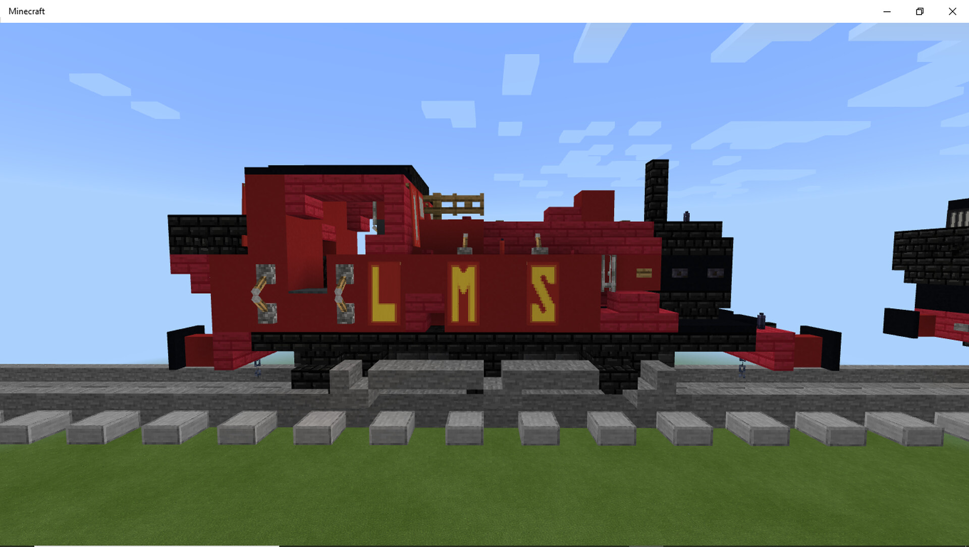 LMS Fowler Class 3F "Jinty" in LMS Red and LMS Black Minecraft Map