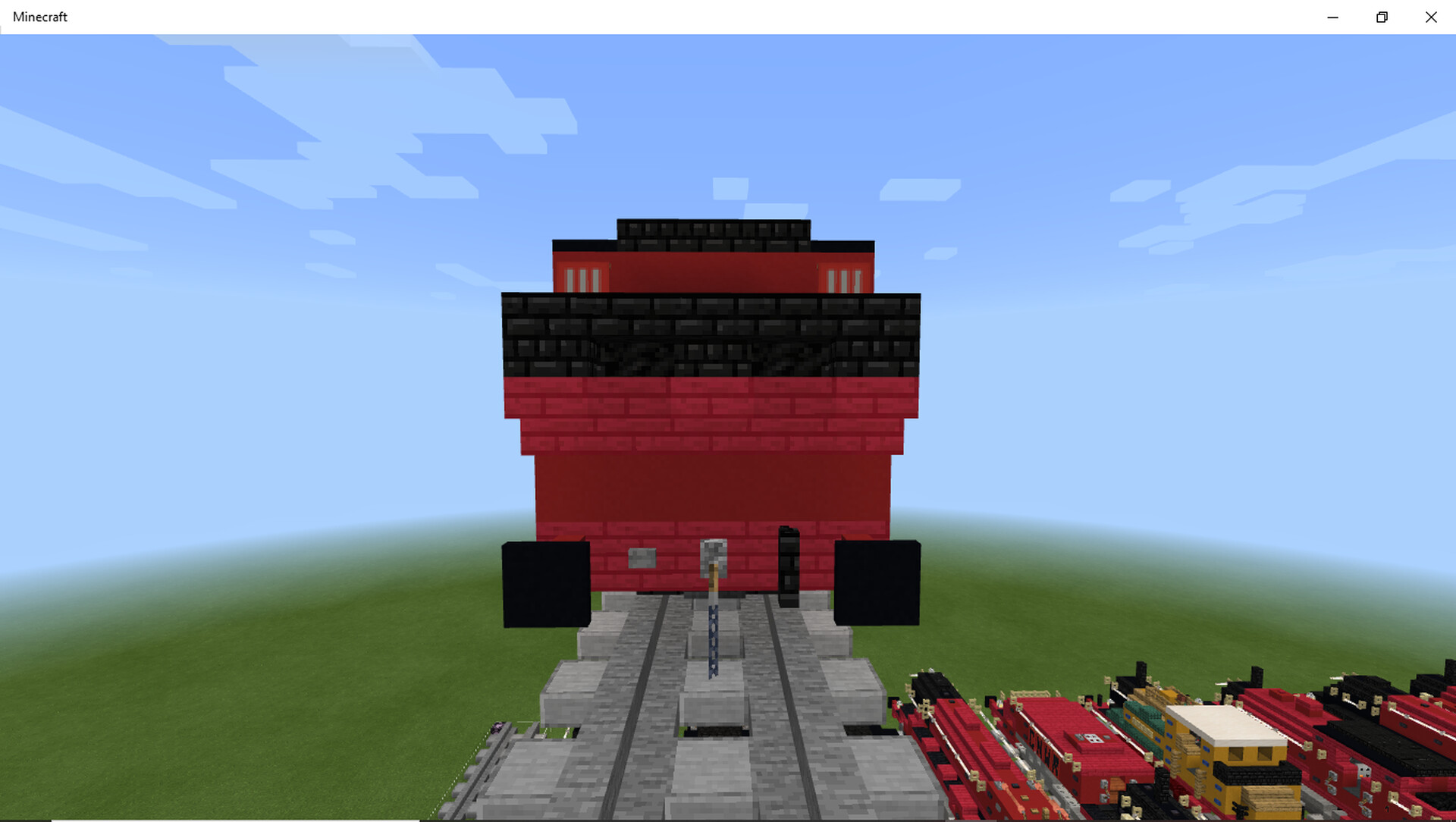 LMS Fowler Class 3F "Jinty" in LMS Red and LMS Black Minecraft Map