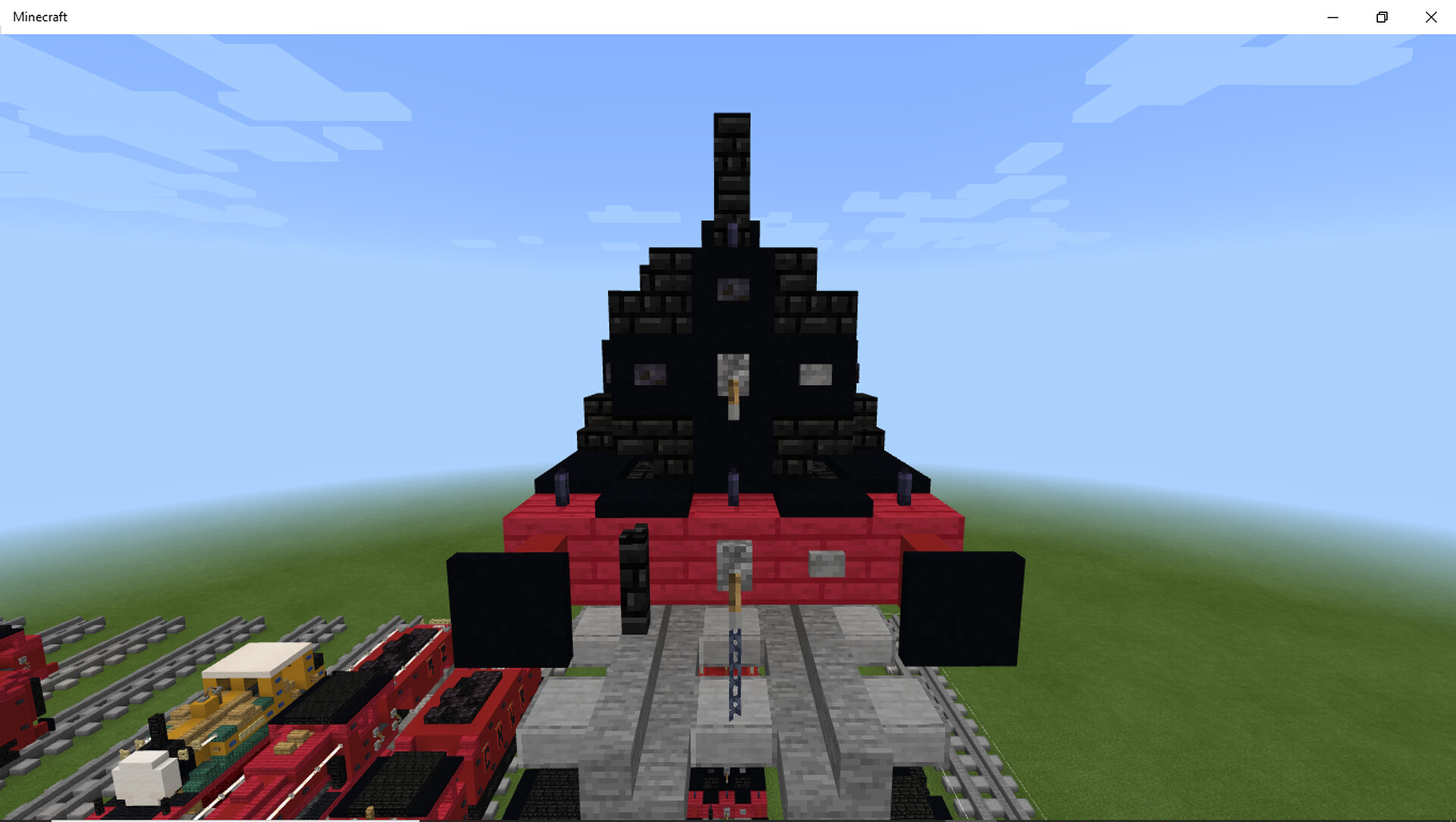 LMS Fowler Class 3F "Jinty" in LMS Red and LMS Black Minecraft Map