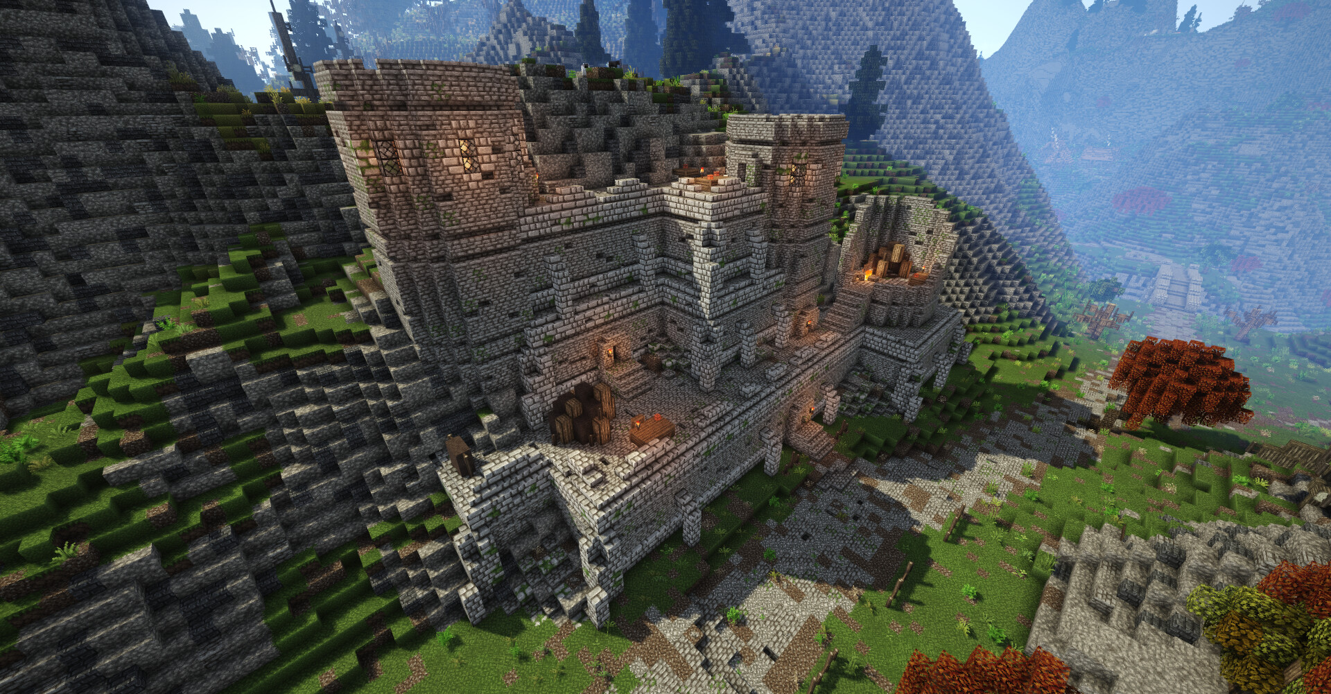 Broken Tower Redoubt (Skyrim TES) Minecraft Map