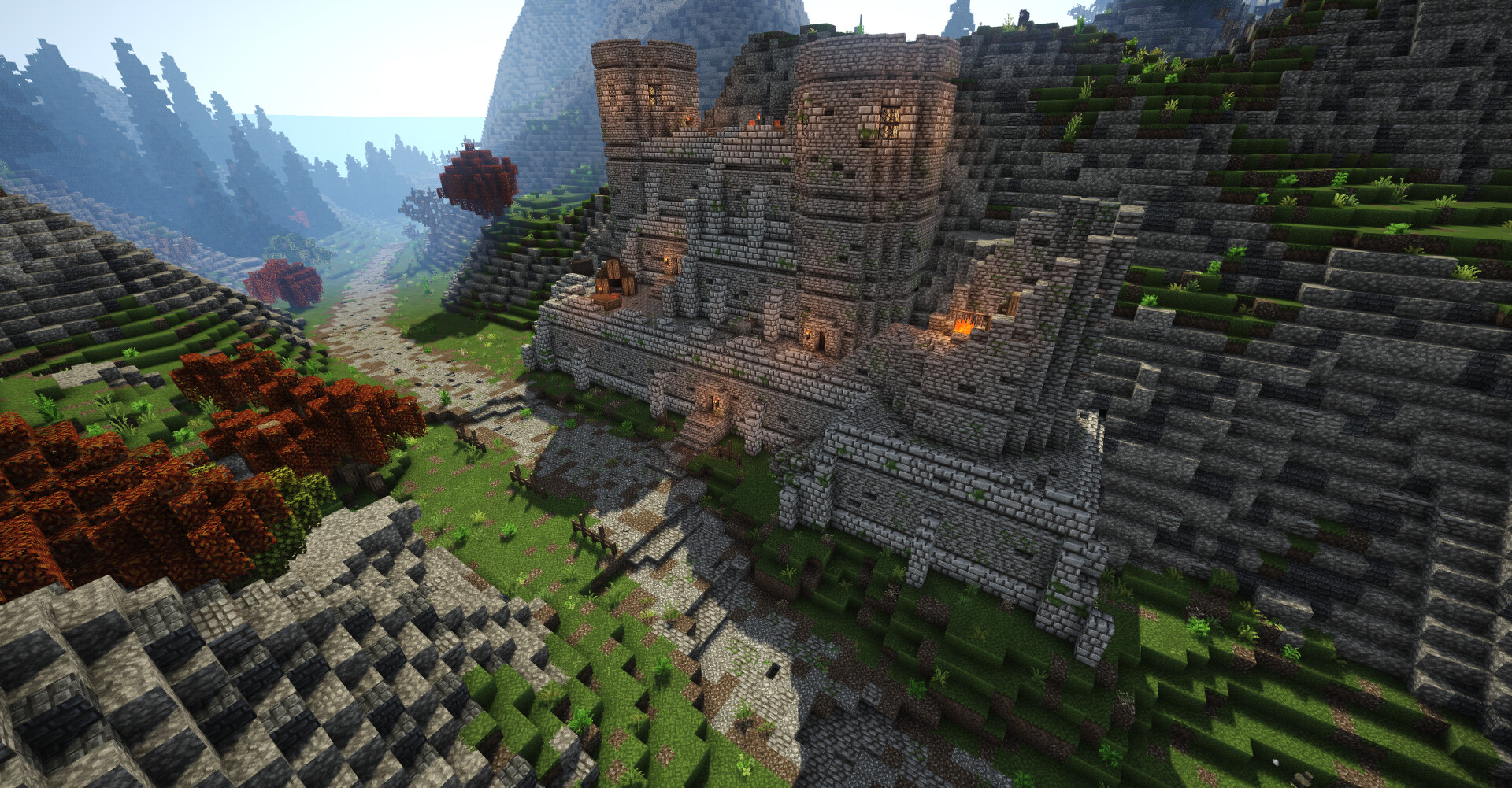 Broken Tower Redoubt (Skyrim TES) Minecraft Map