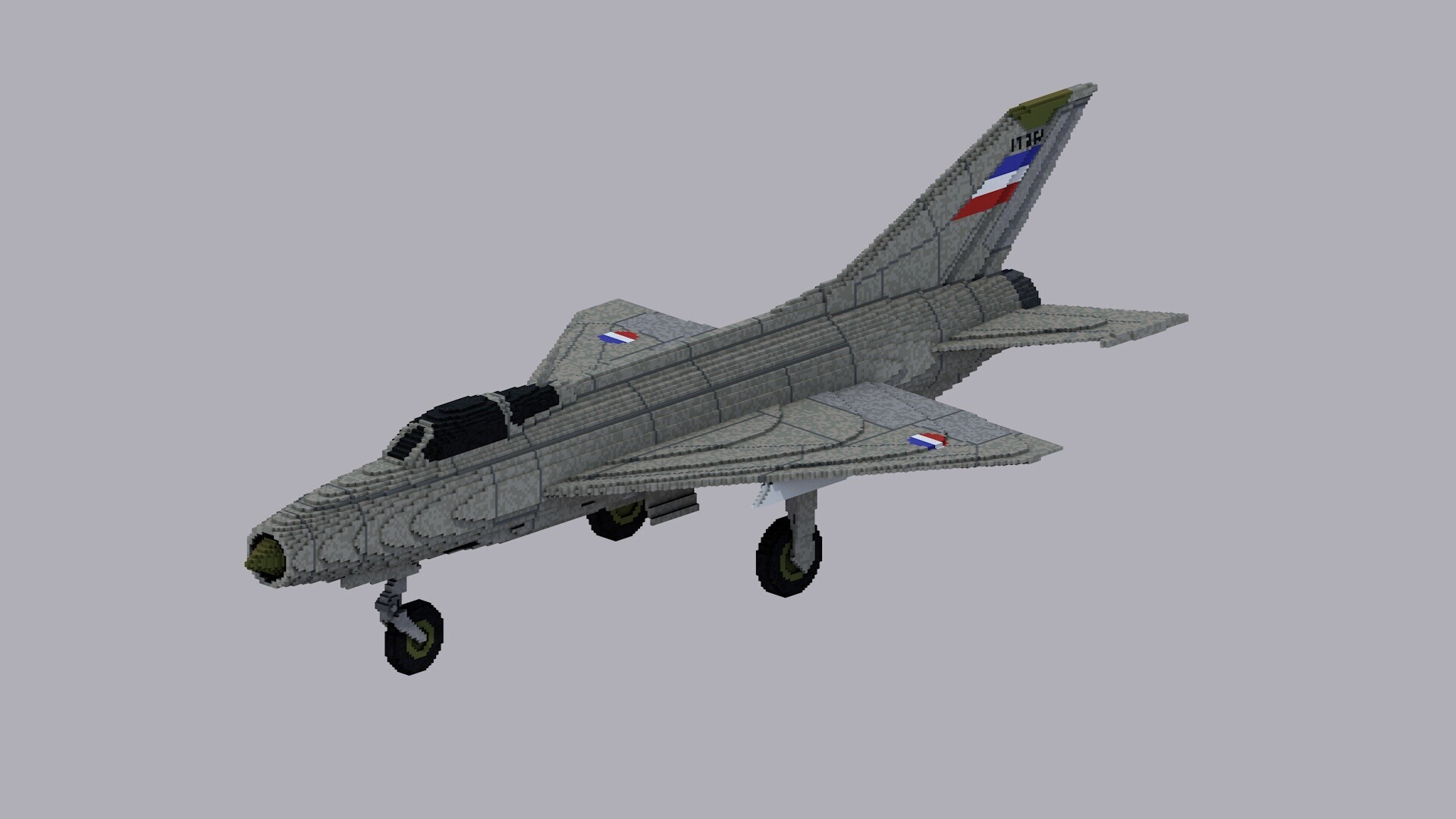 MiG-21 F-13 Minecraft Map