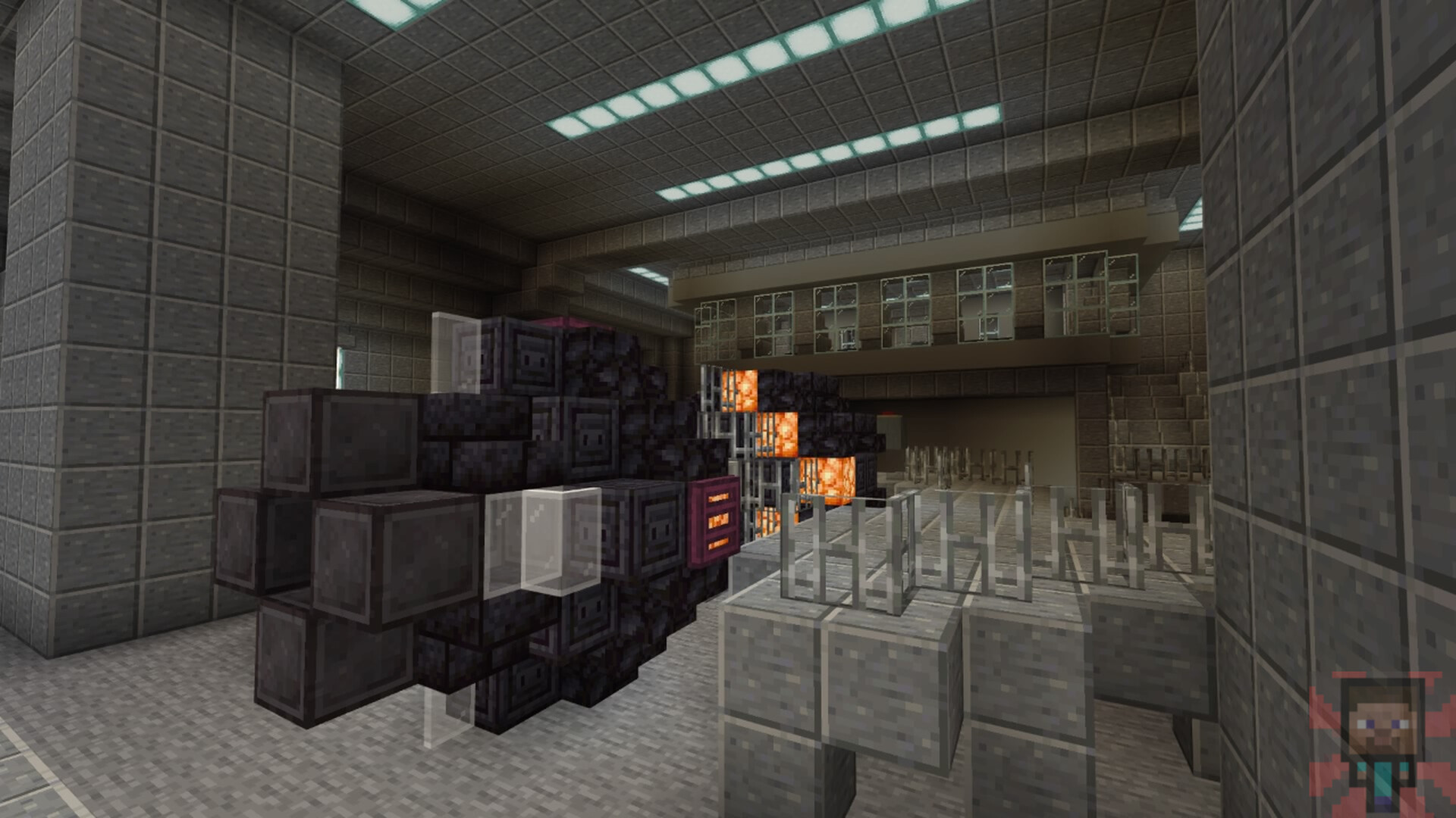 The Russian base from Stranger Things Season 3 Minecraft Map