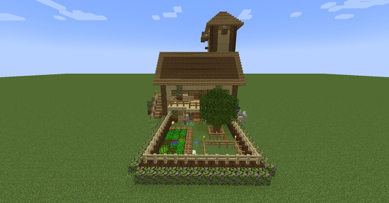 Wooden Villa 5 Minecraft Map