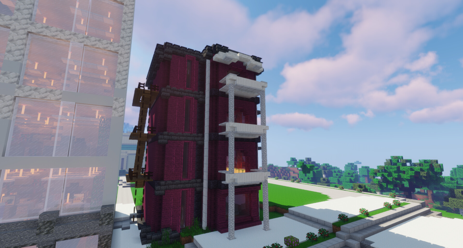 Dual-Apartment Complex Minecraft Map