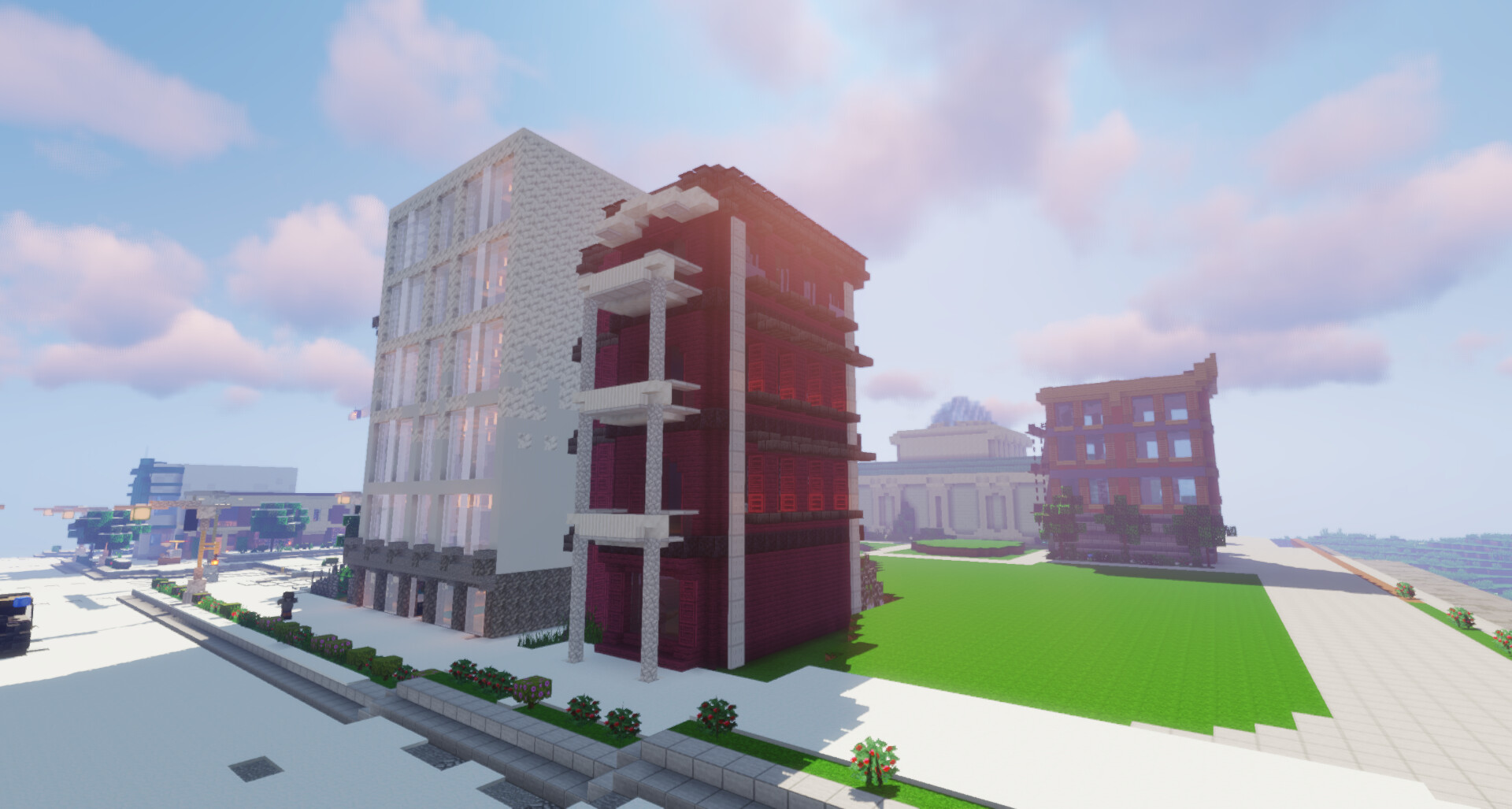 Dual-Apartment Complex Minecraft Map