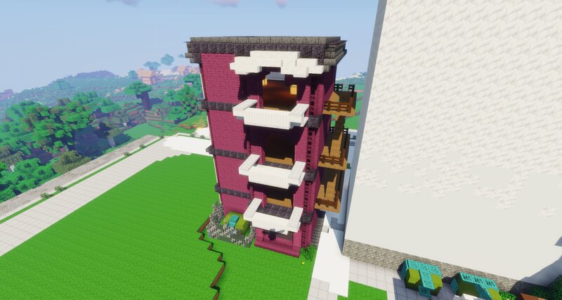 Dual-Apartment Complex Minecraft Map