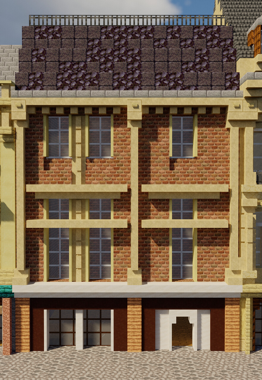 More Victorian/Georgian Shops Minecraft Map