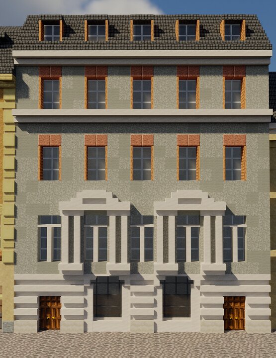 More Victorian/Georgian Shops Minecraft Map