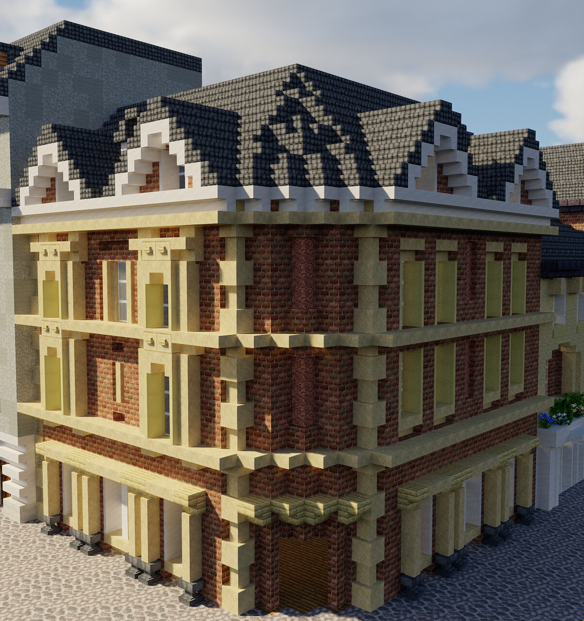 More Victorian/Georgian Shops Minecraft Map
