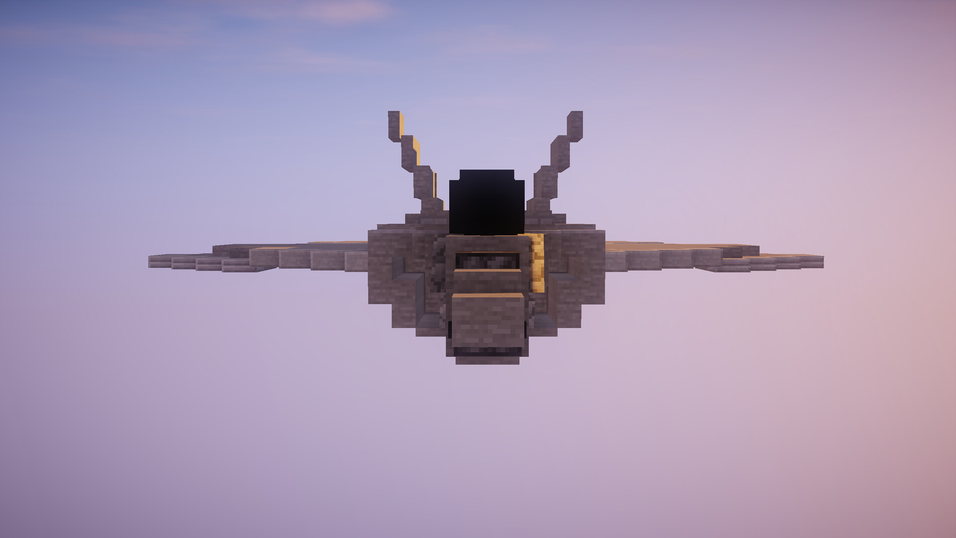 1,5:1 Lockheed Martin F-22 Raptor Minecraft Map