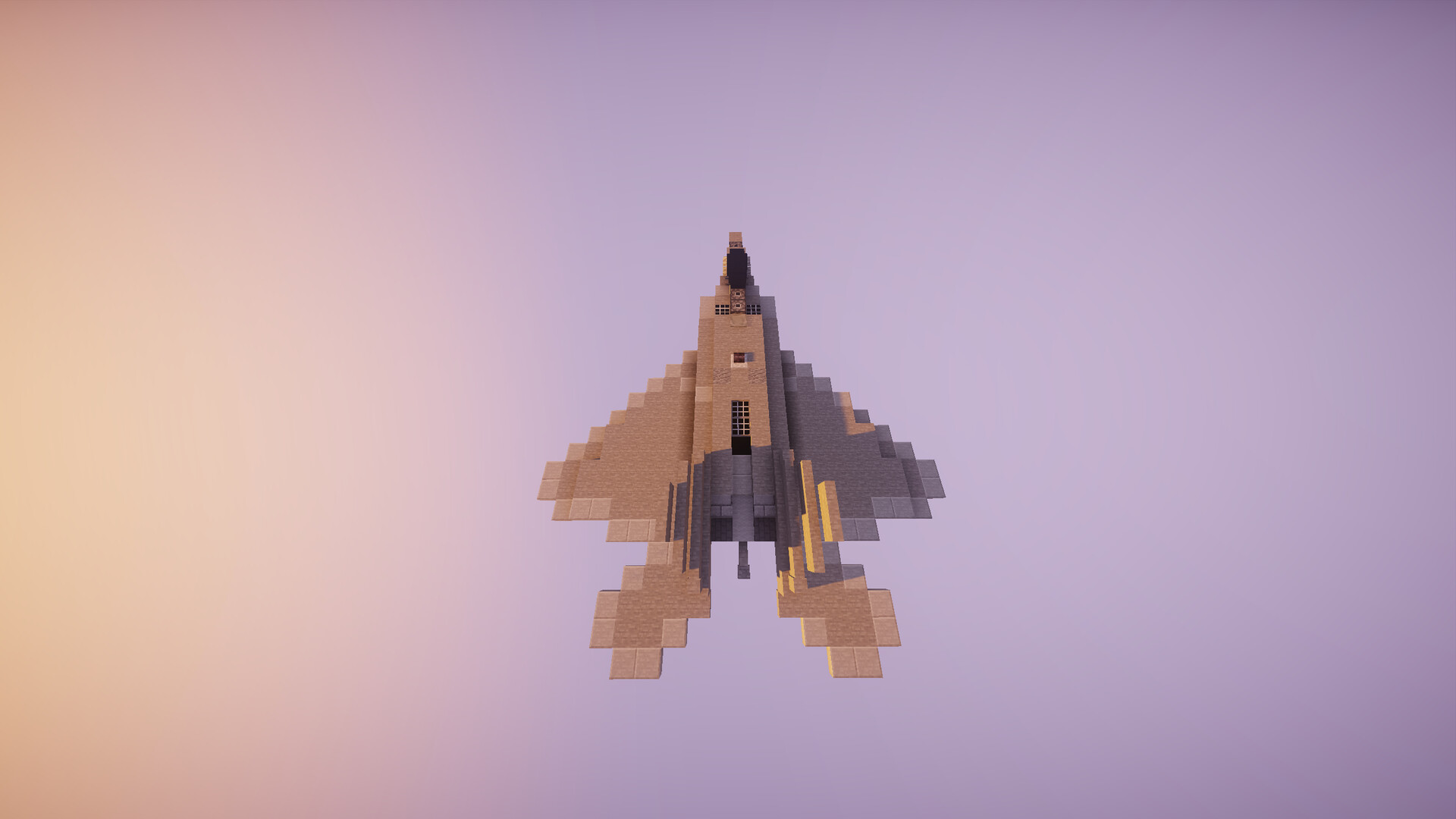 1,5:1 Lockheed Martin F-22 Raptor Minecraft Map