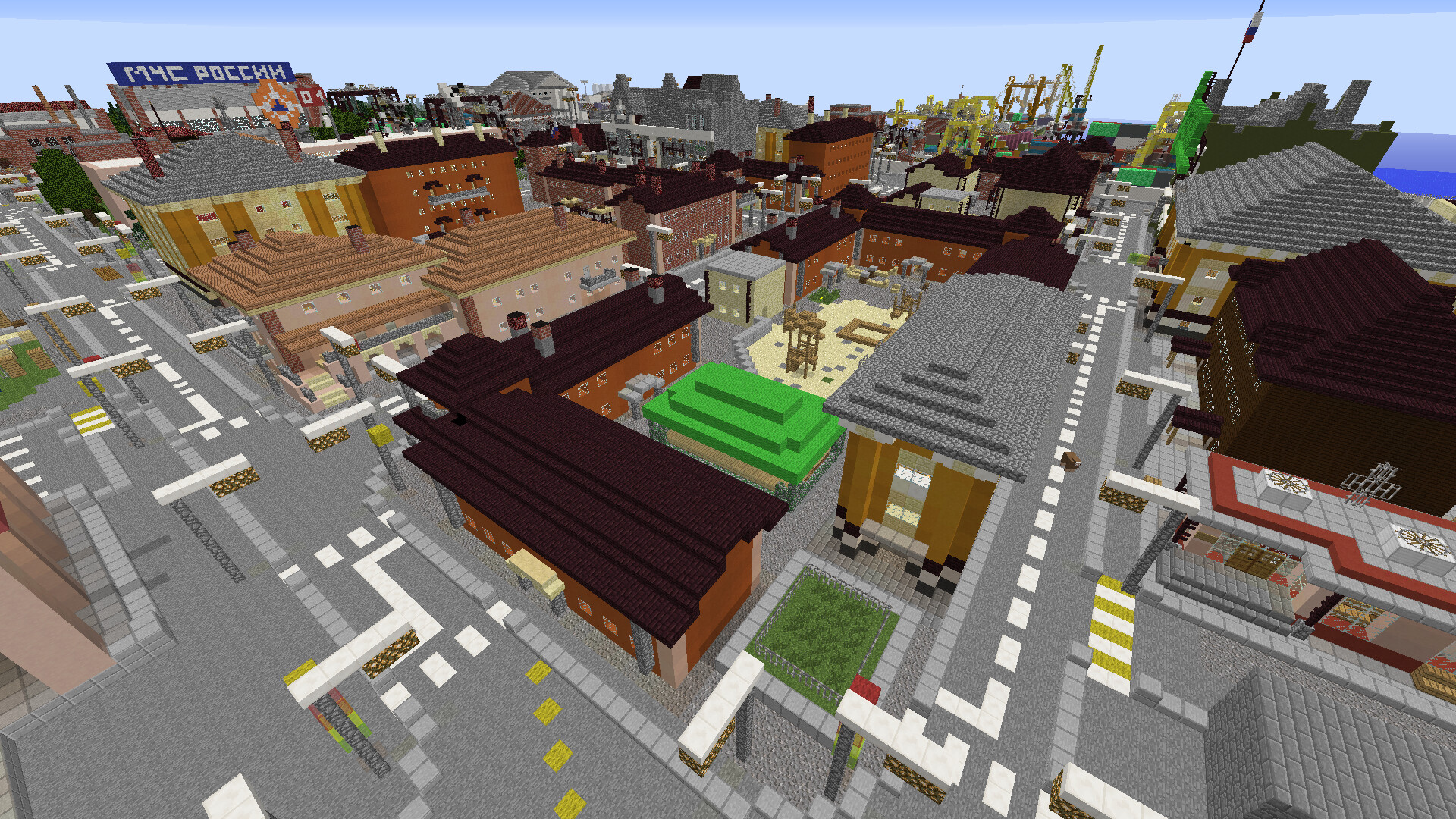 REGION 512 I RUSSIAN OPEN WORLD Minecraft Map