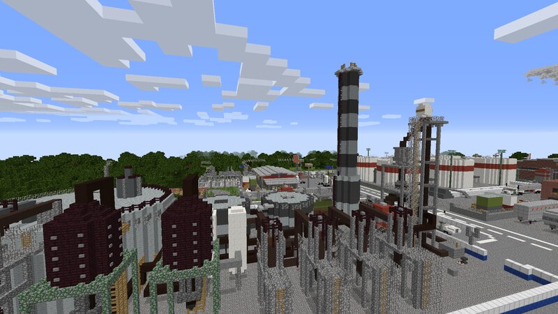 REGION 512 I RUSSIAN OPEN WORLD Minecraft Map