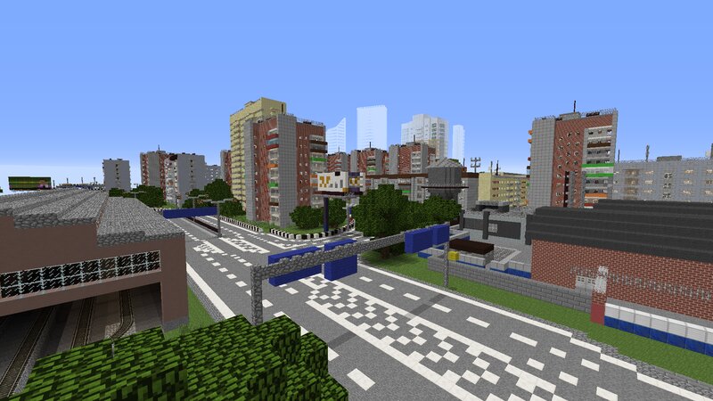 REGION 512 I RUSSIAN OPEN WORLD Minecraft Map