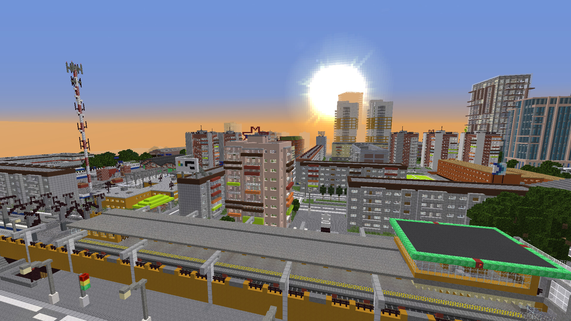 REGION 512 I RUSSIAN OPEN WORLD Minecraft Map