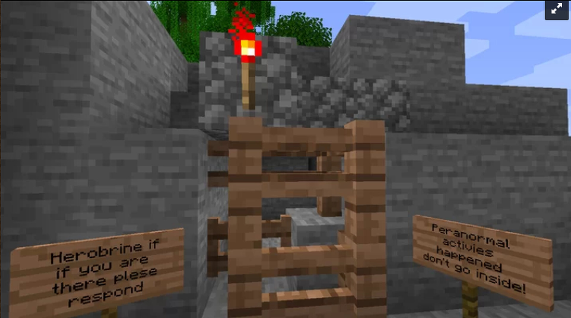 Herobrine seed!!!!! Minecraft Map