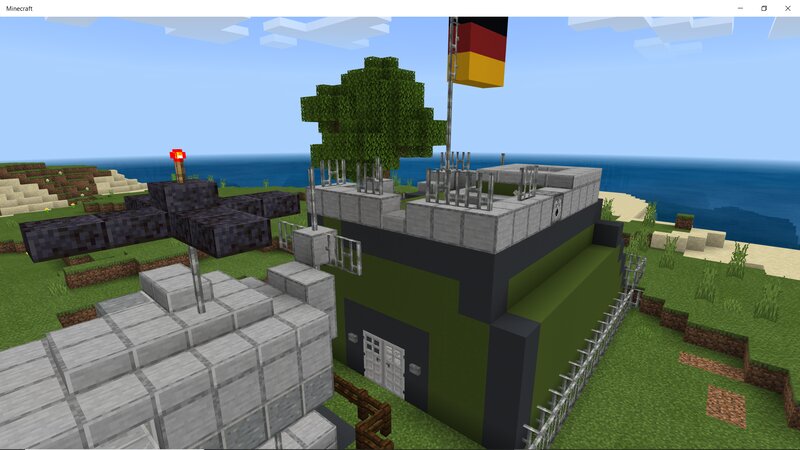 THE MILITARY BUNKER [UPDATED] Minecraft Map