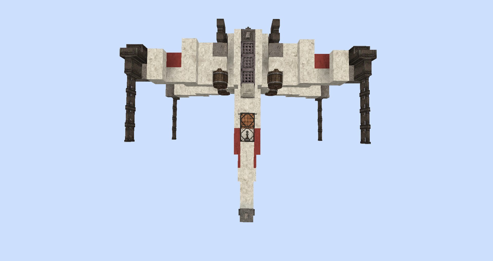Star Wars X-Wing With Download #WeAreConquest Minecraft Map