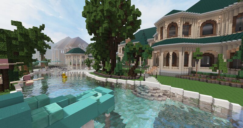 Traditional Mansion (World Download) Minecraft Map