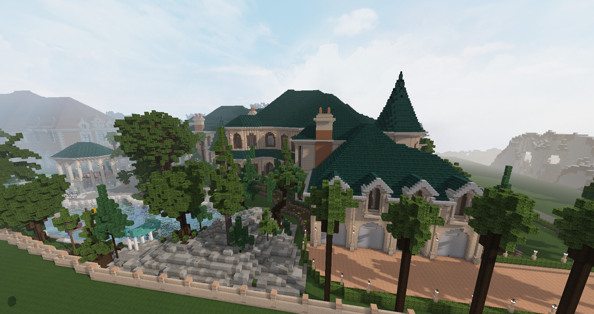 Traditional Mansion (World Download) Minecraft Map