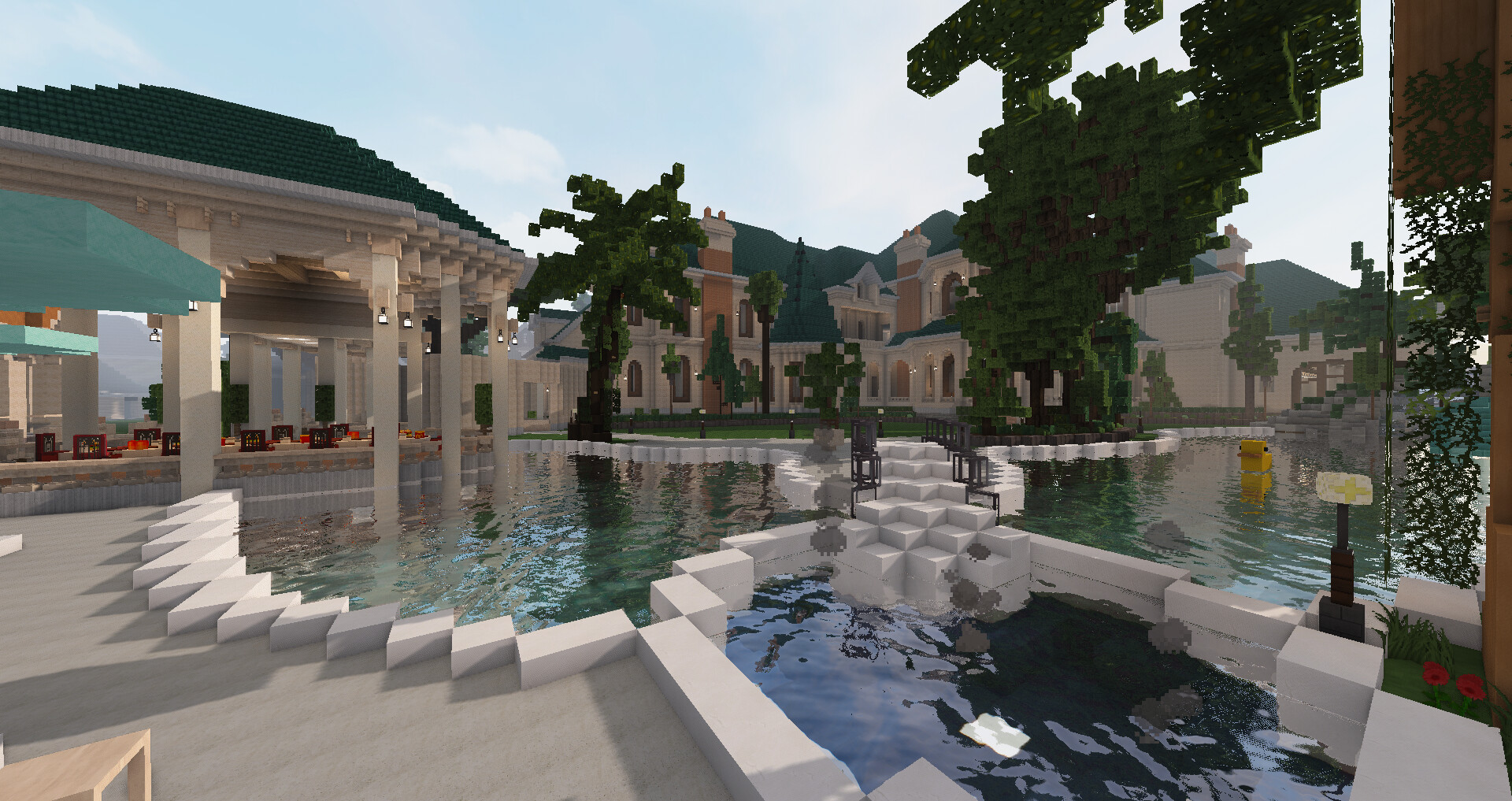 Traditional Mansion (World Download) Minecraft Map