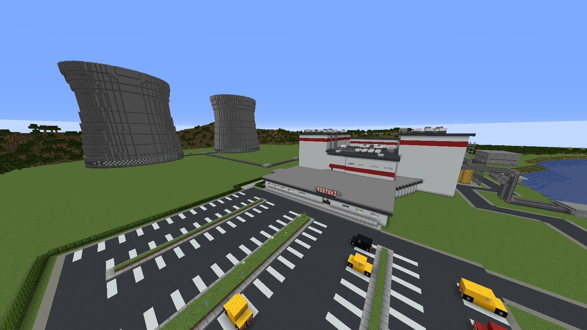 RedTek Nuclear Power Facility Minecraft Map