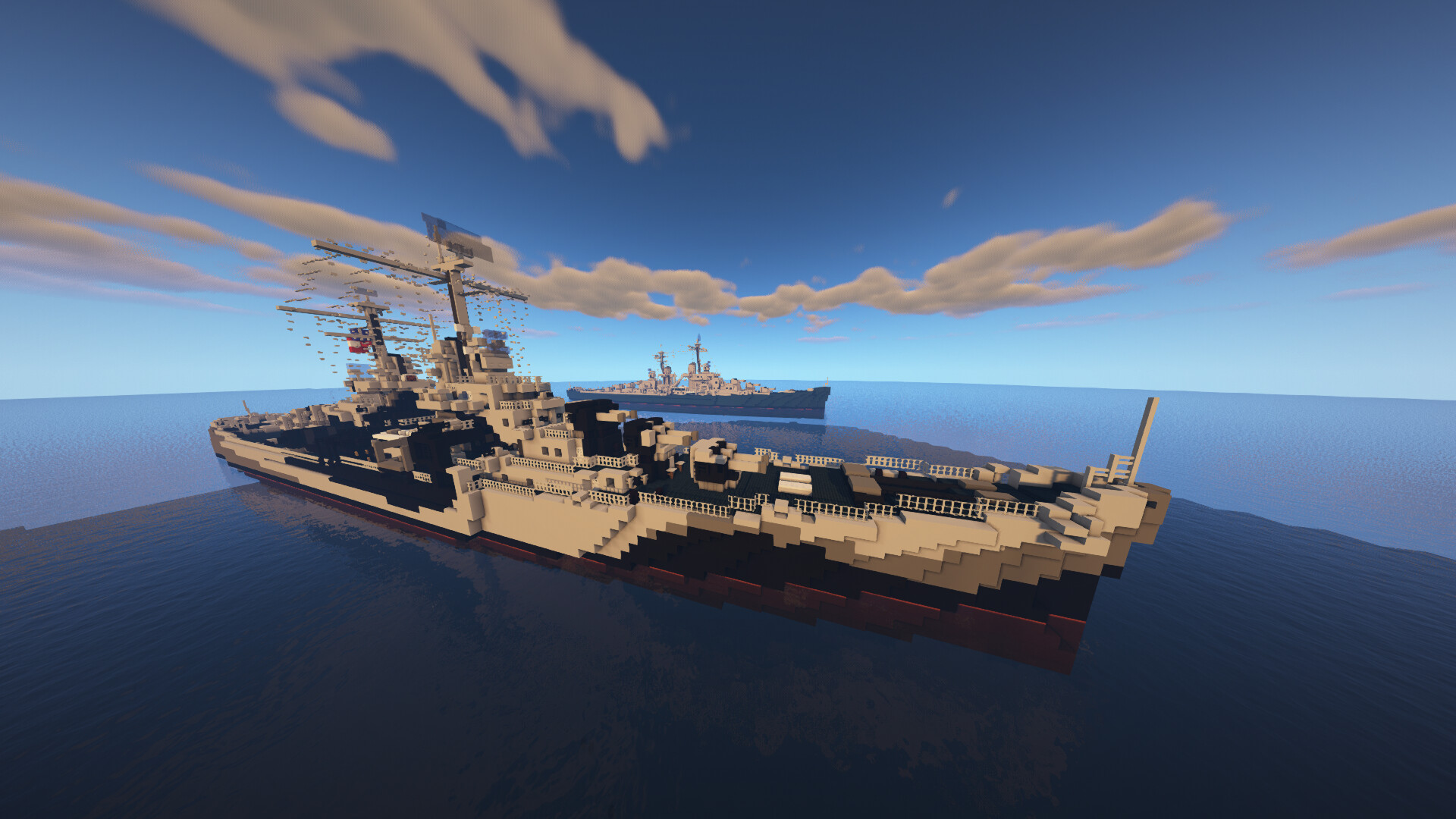 USS San Juan [CL-54] 1:1 Scale Minecraft Map