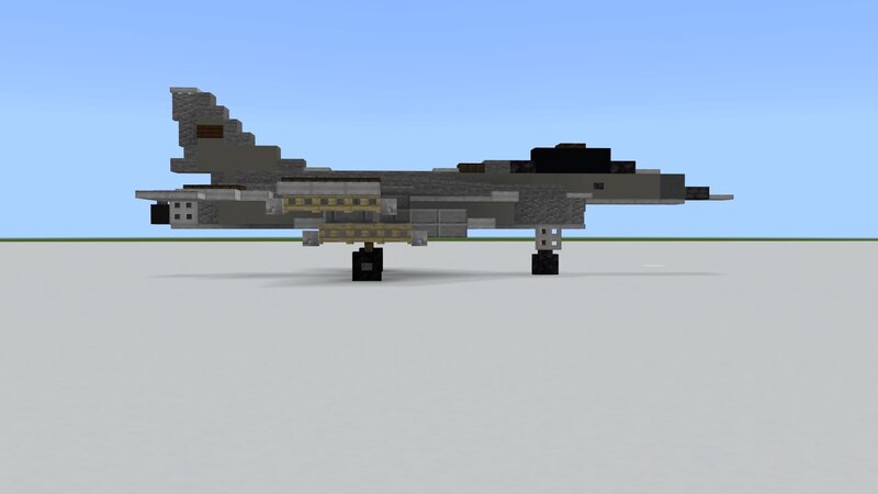 F-16 Fighting Falcon 1.5:1 Minecraft Map