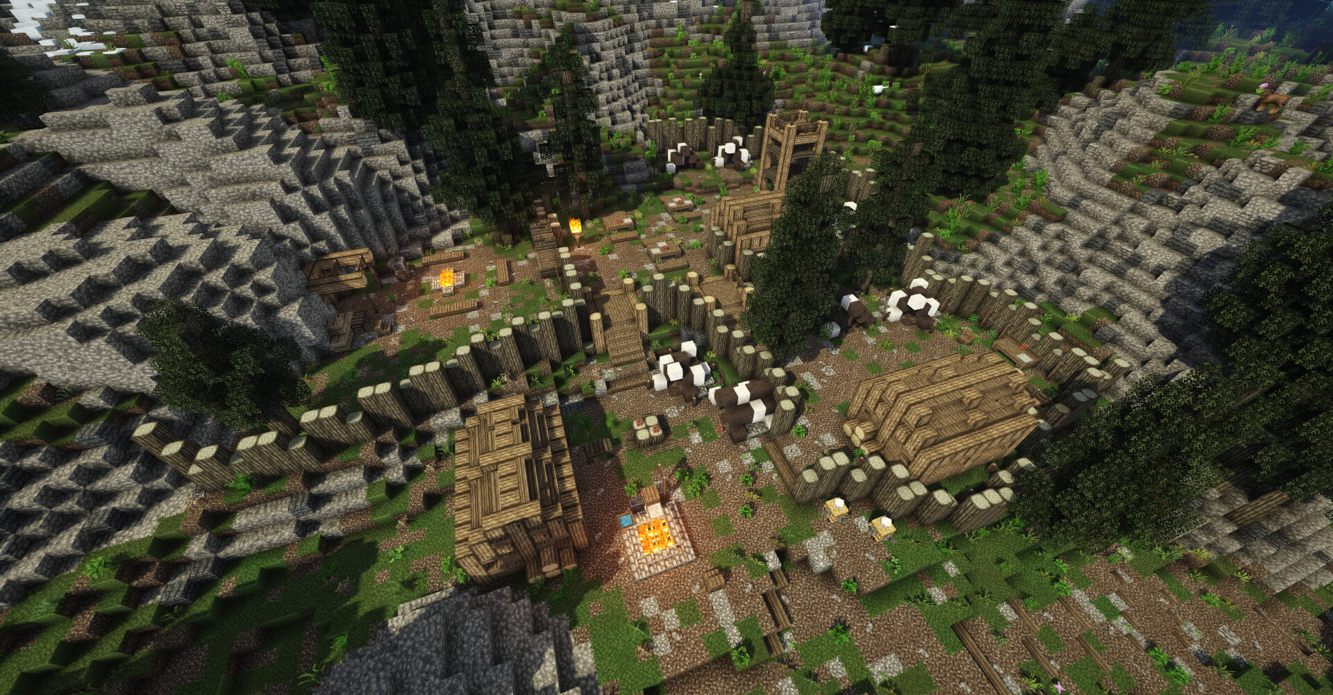 Knifepoint Ridge (Skyrim TES) Minecraft Map