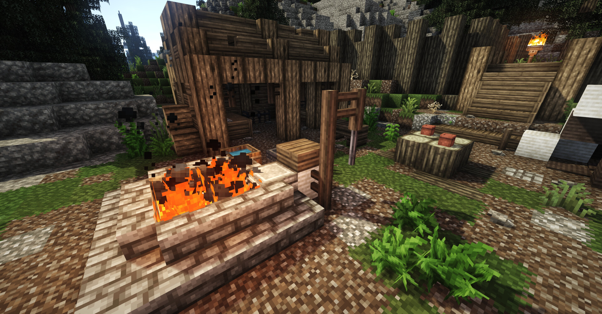 Knifepoint Ridge (Skyrim TES) Minecraft Map