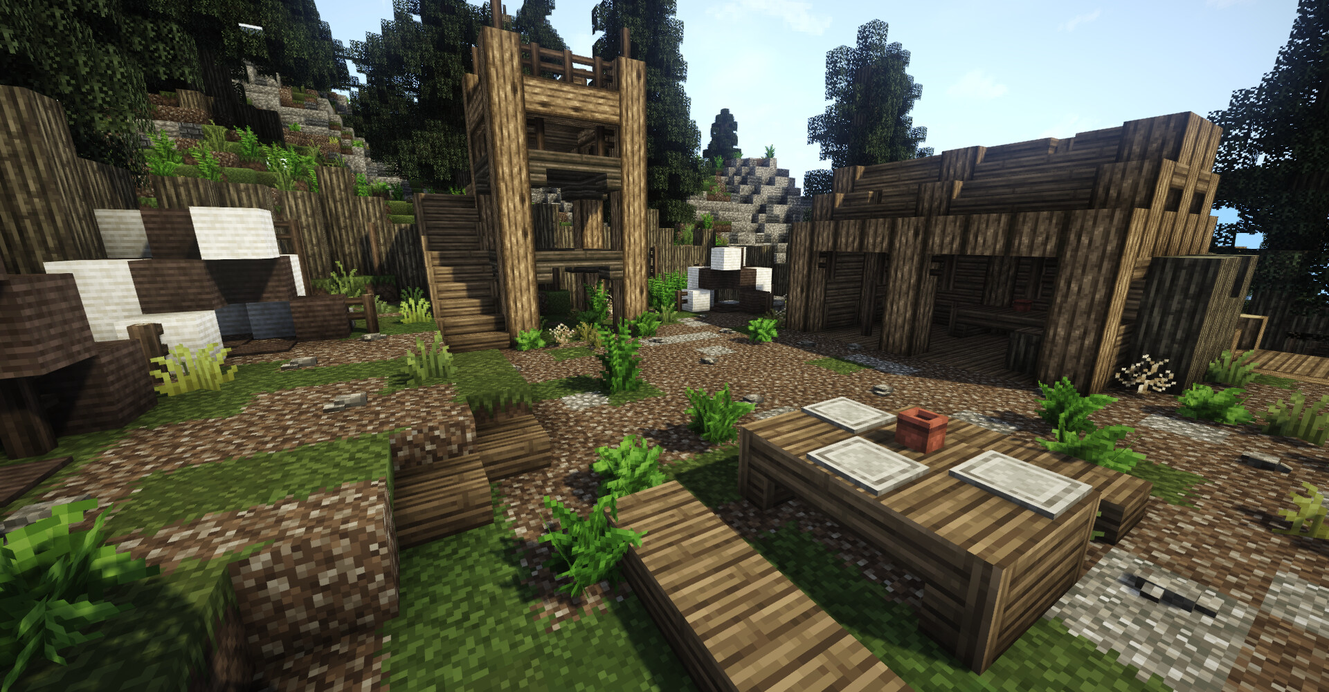 Knifepoint Ridge (Skyrim TES) Minecraft Map